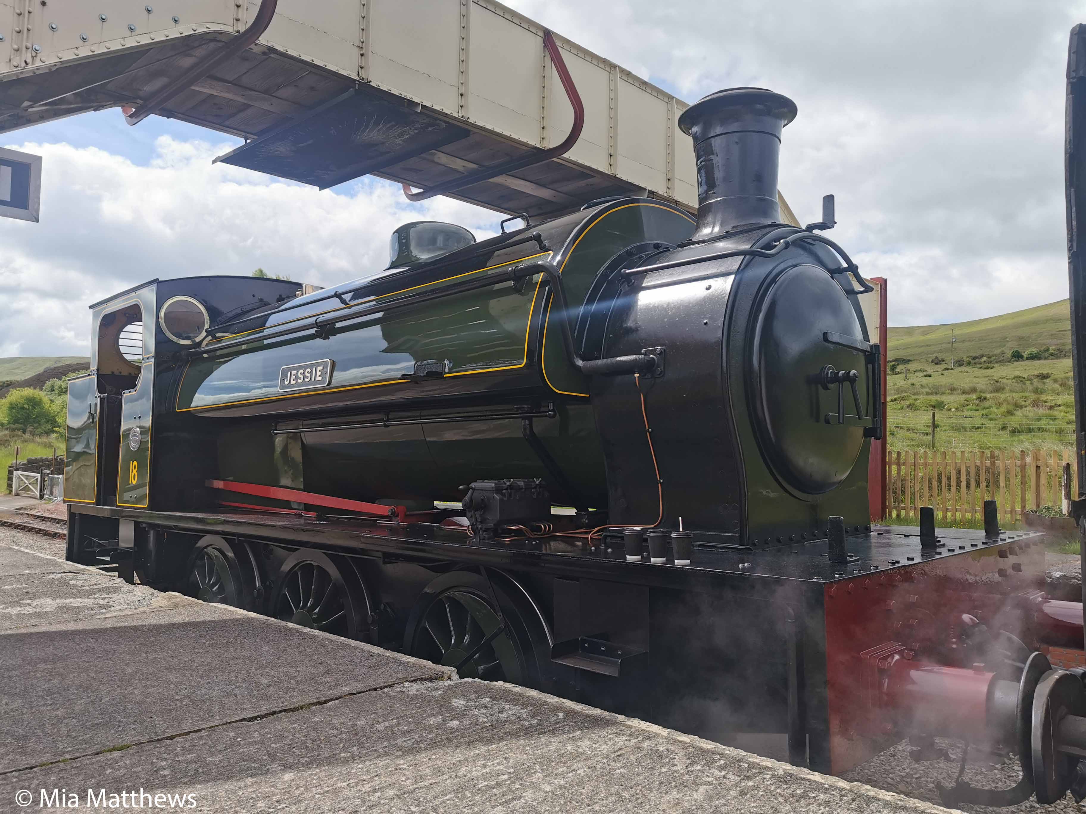Hunslet Works No 1873 Jessie 0-6-0ST – Preserved British Steam Locomotives
