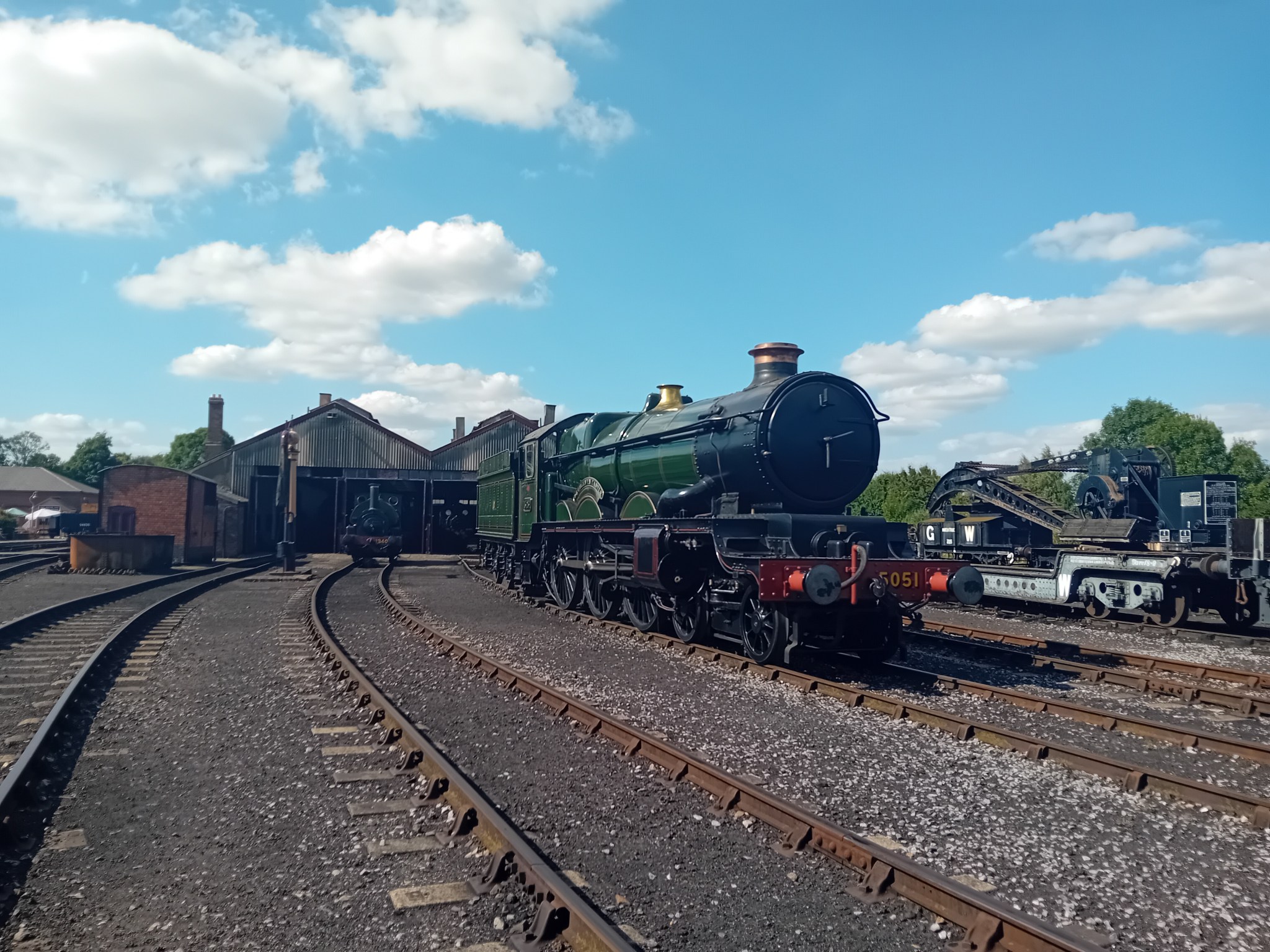 5051 Drysllwyn Castle (Earl Bathurst) – Preserved British Steam Locomotives