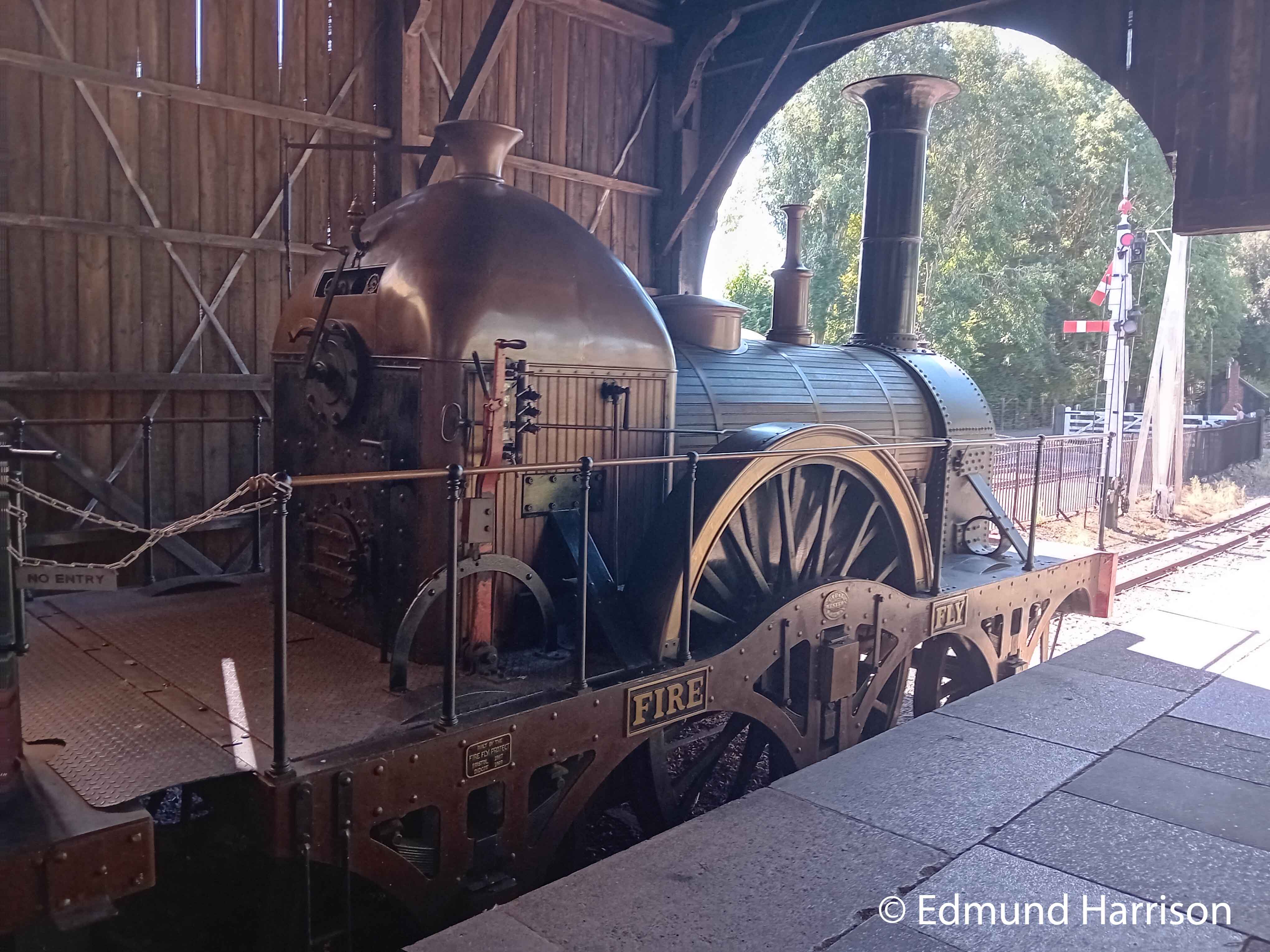 Fire Fly 2-2-2 GWR (Broad Gauge) – Preserved British Steam Locomotives