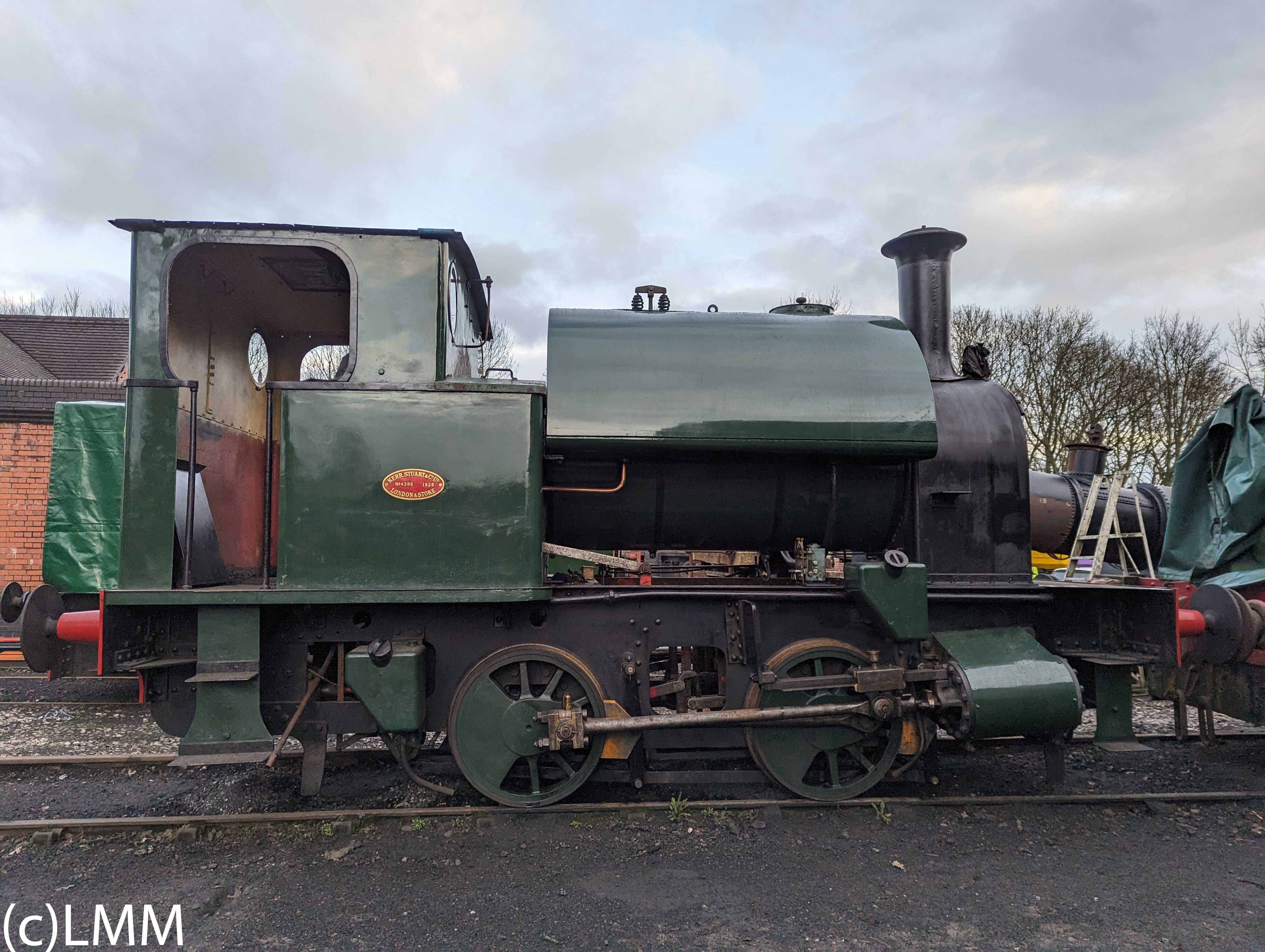 Kerr, Stuart Works No 4388 0-4-0ST – Preserved British Steam Locomotives