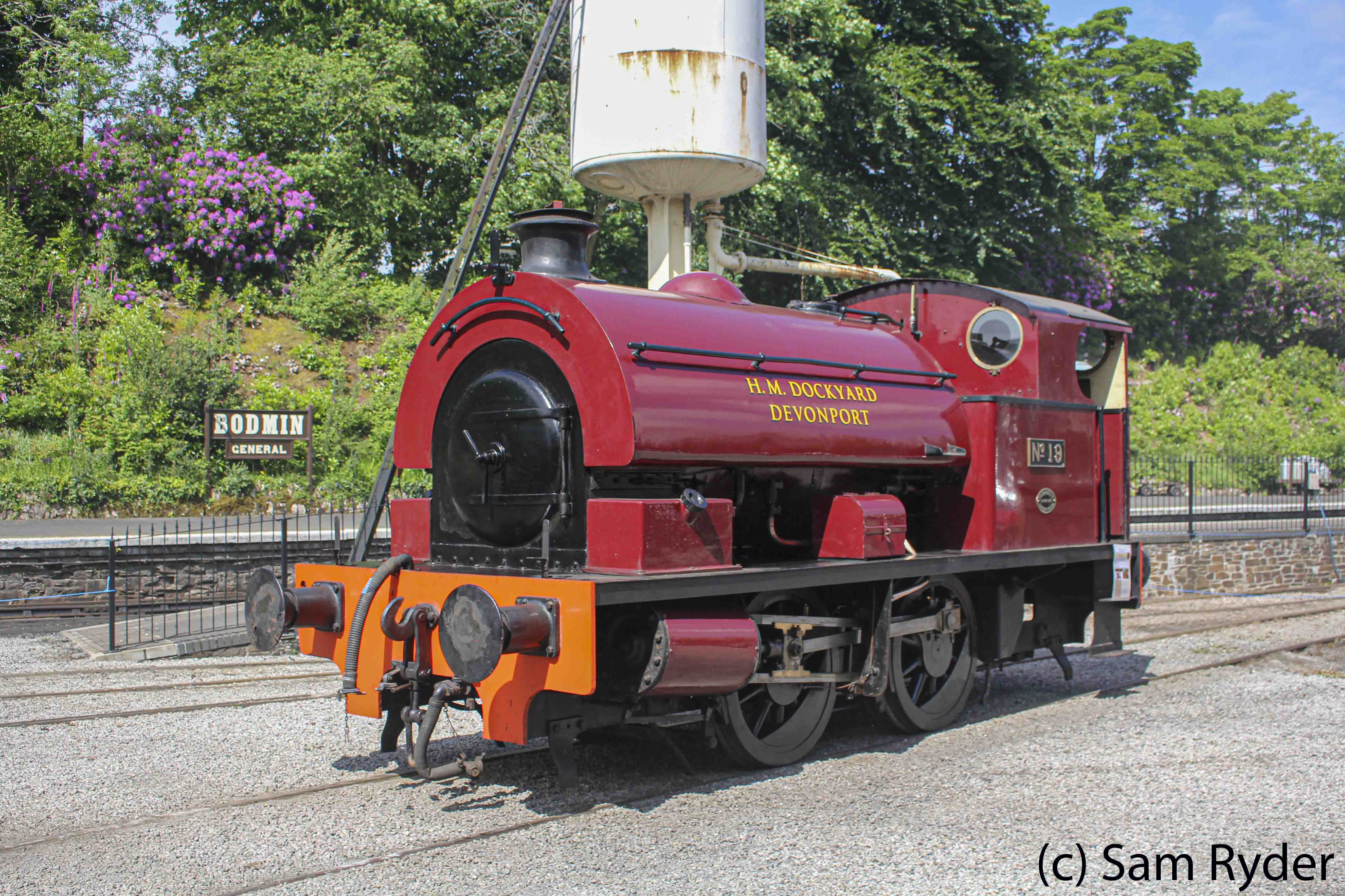 W G Bagnall Works No 2962 19 0-4-0ST – Preserved British Steam Locomotives