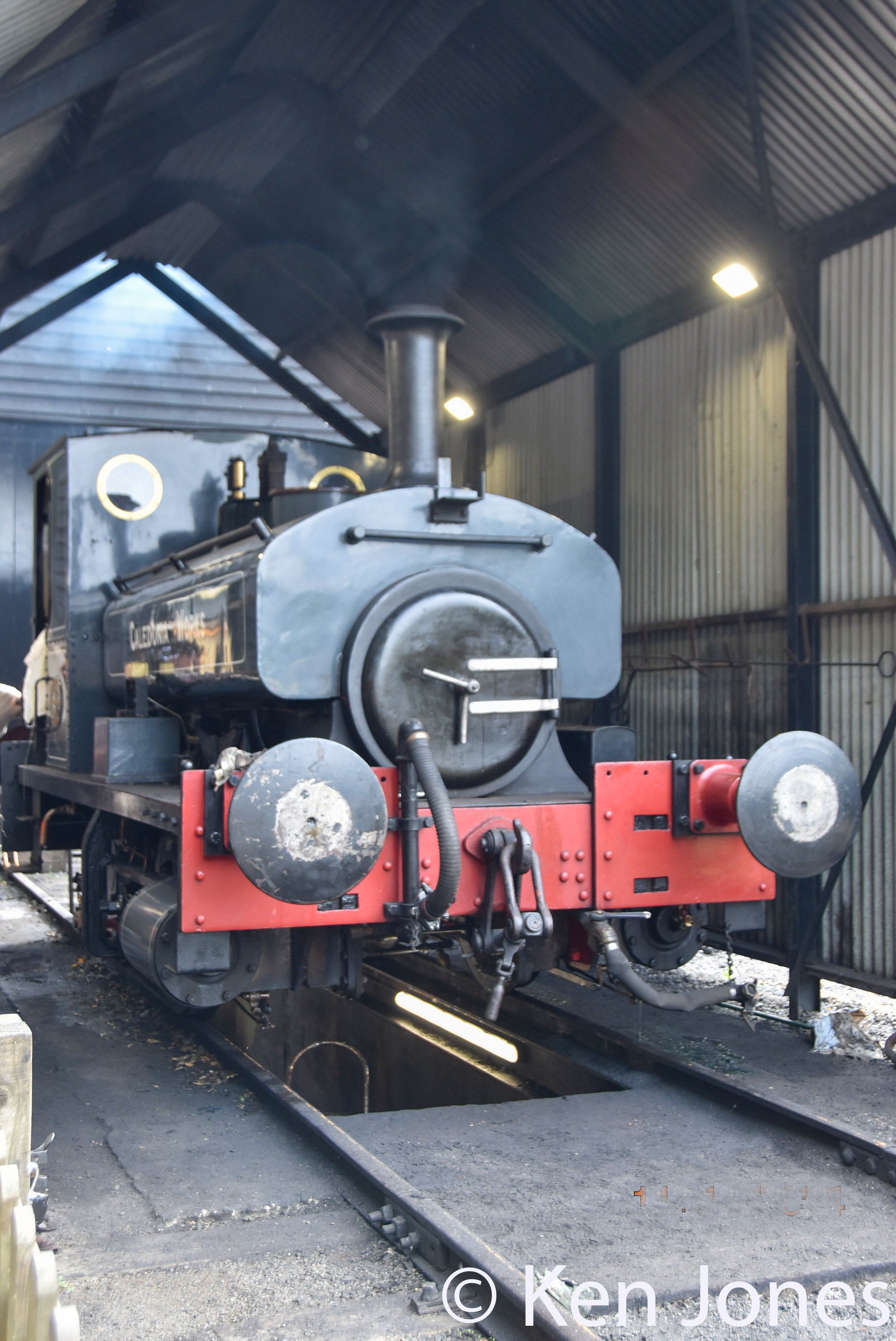 Andrew Barclays Works No 1219 Caledonian Works 0-4-0ST – Preserved ...