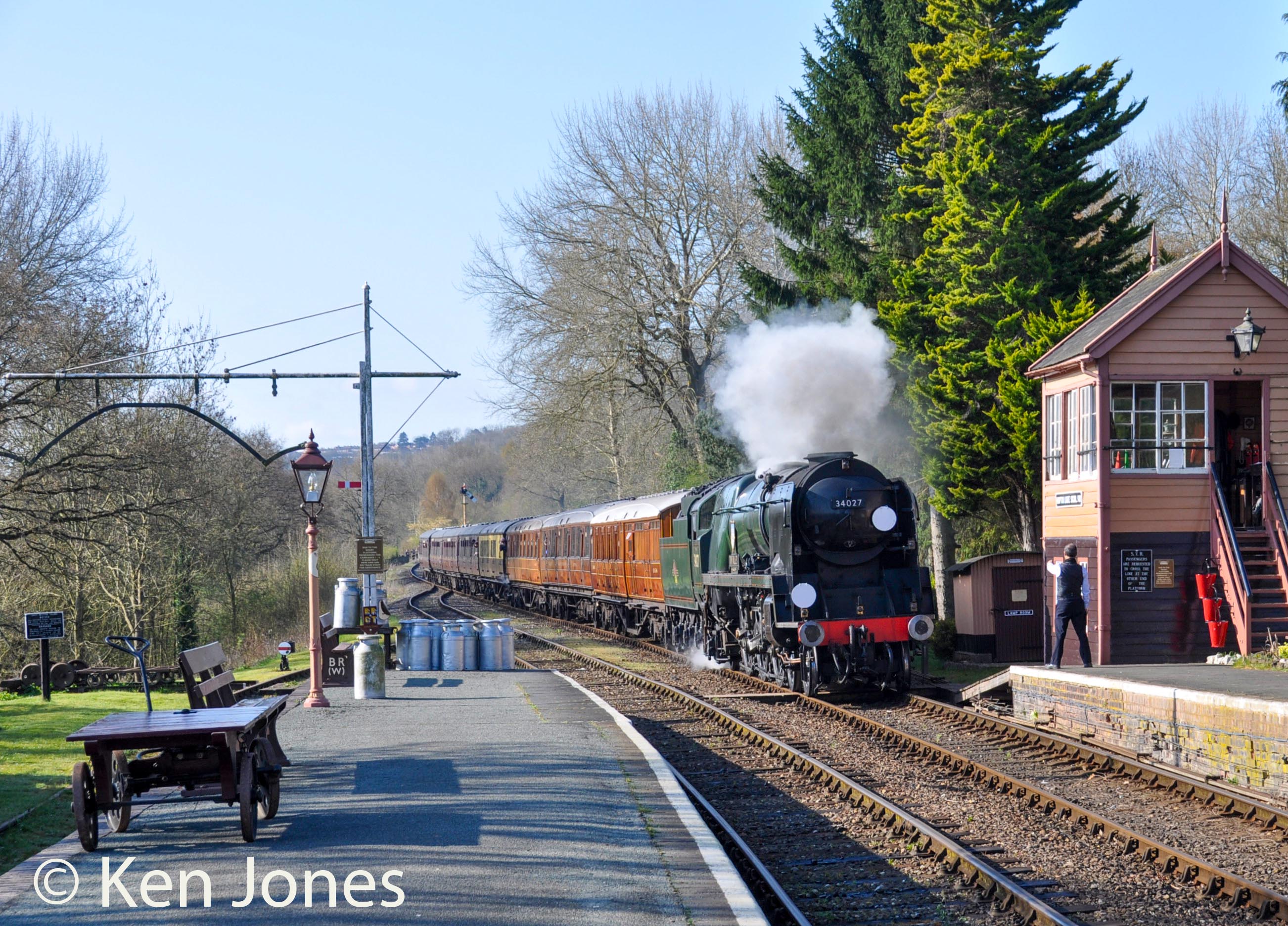 34027 Taw Valley (SR 21C127 & BR 34027) – Preserved British Steam ...