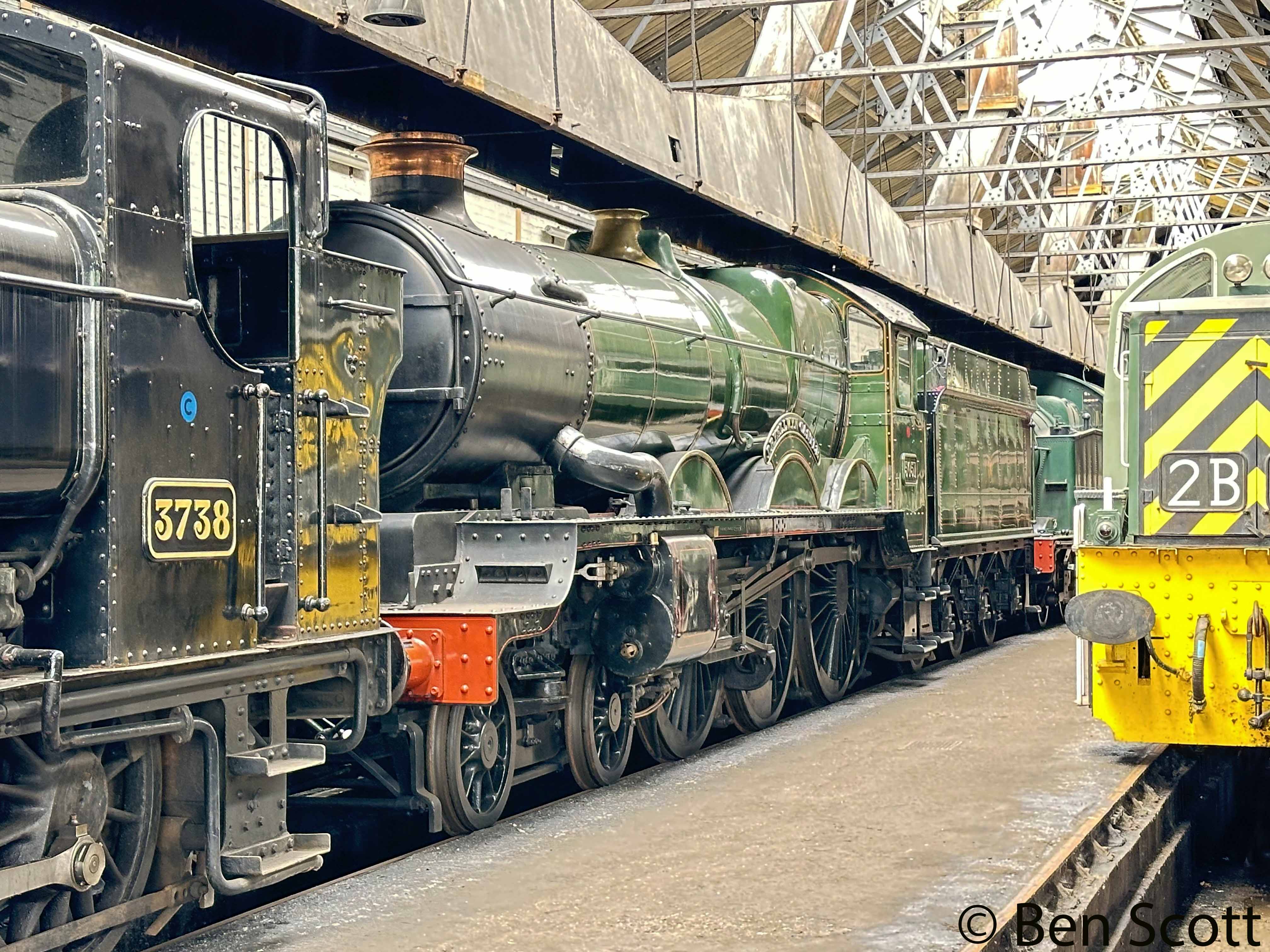 5051 Drysllwyn Castle (Earl Bathurst) – Preserved British Steam Locomotives
