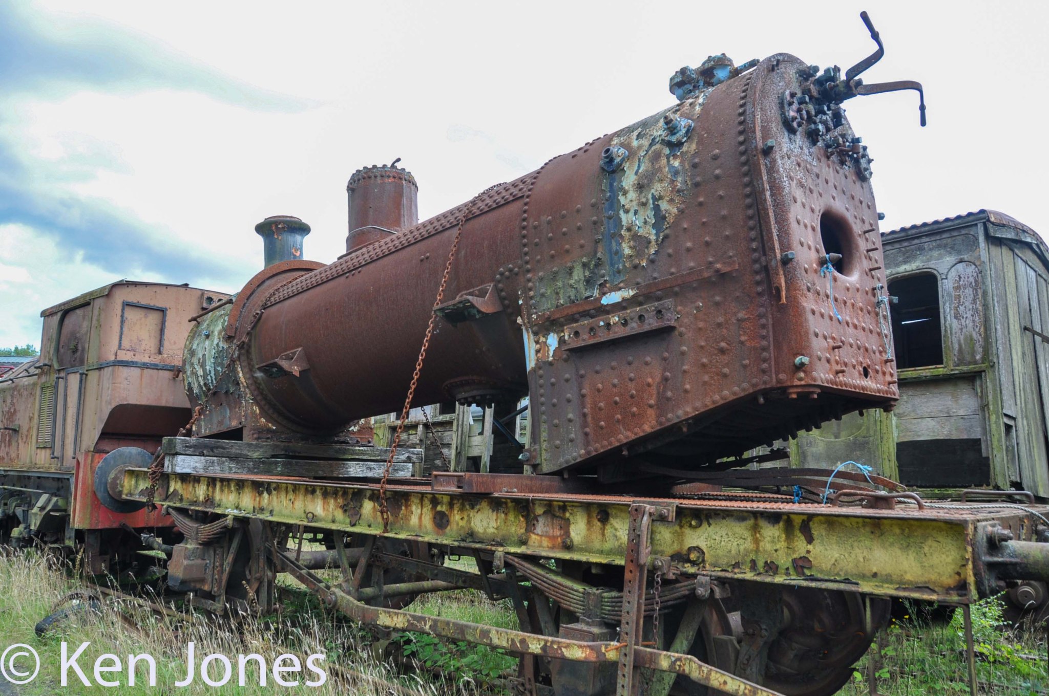 Robert Stephenson & Hawthorn Works No 7035 Lysaghts Donna 0-6-0ST ...