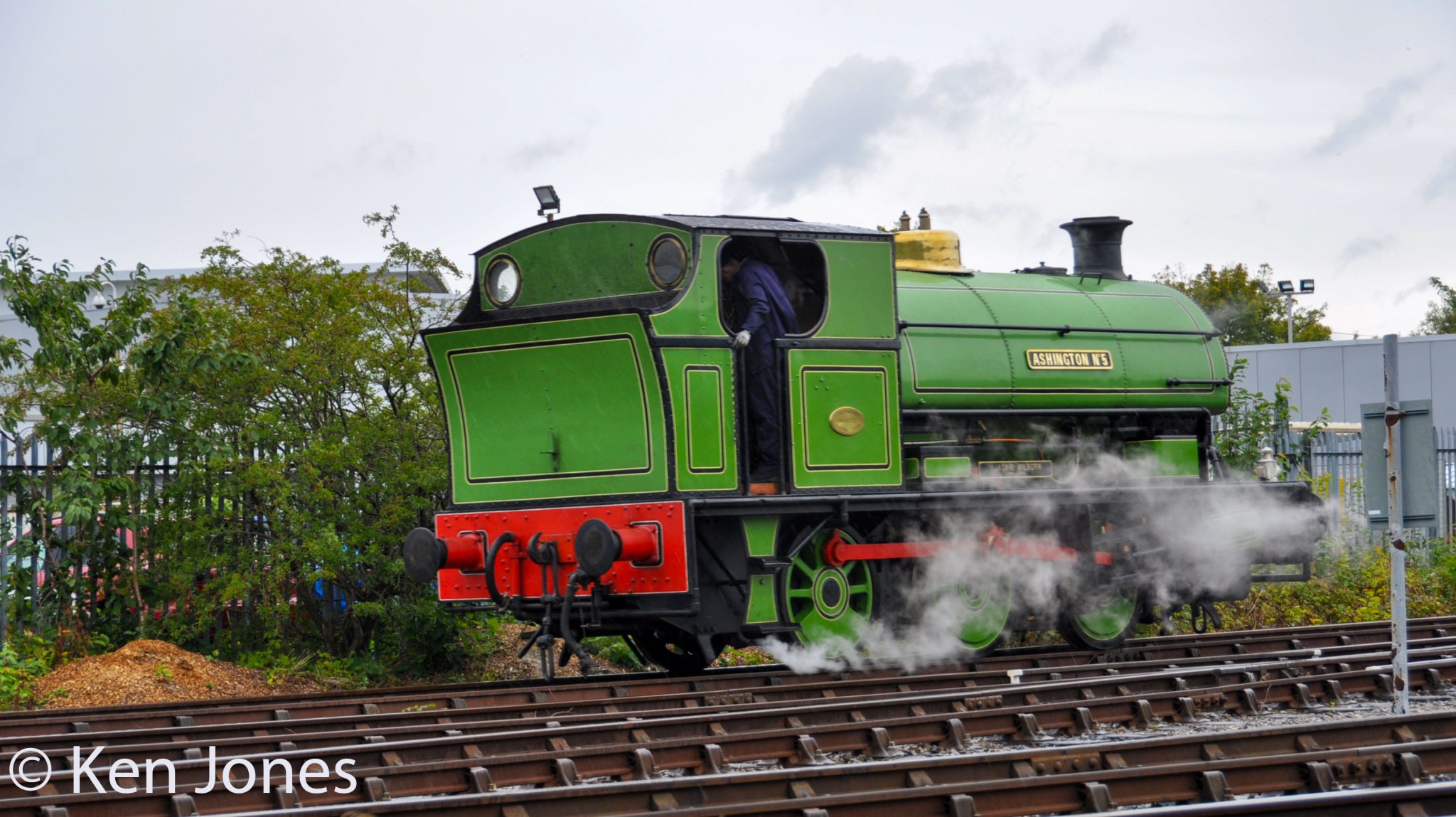 Peckett & Sons Works No 1970 Jackie Milburn 1924-1988 0-6-0ST ...