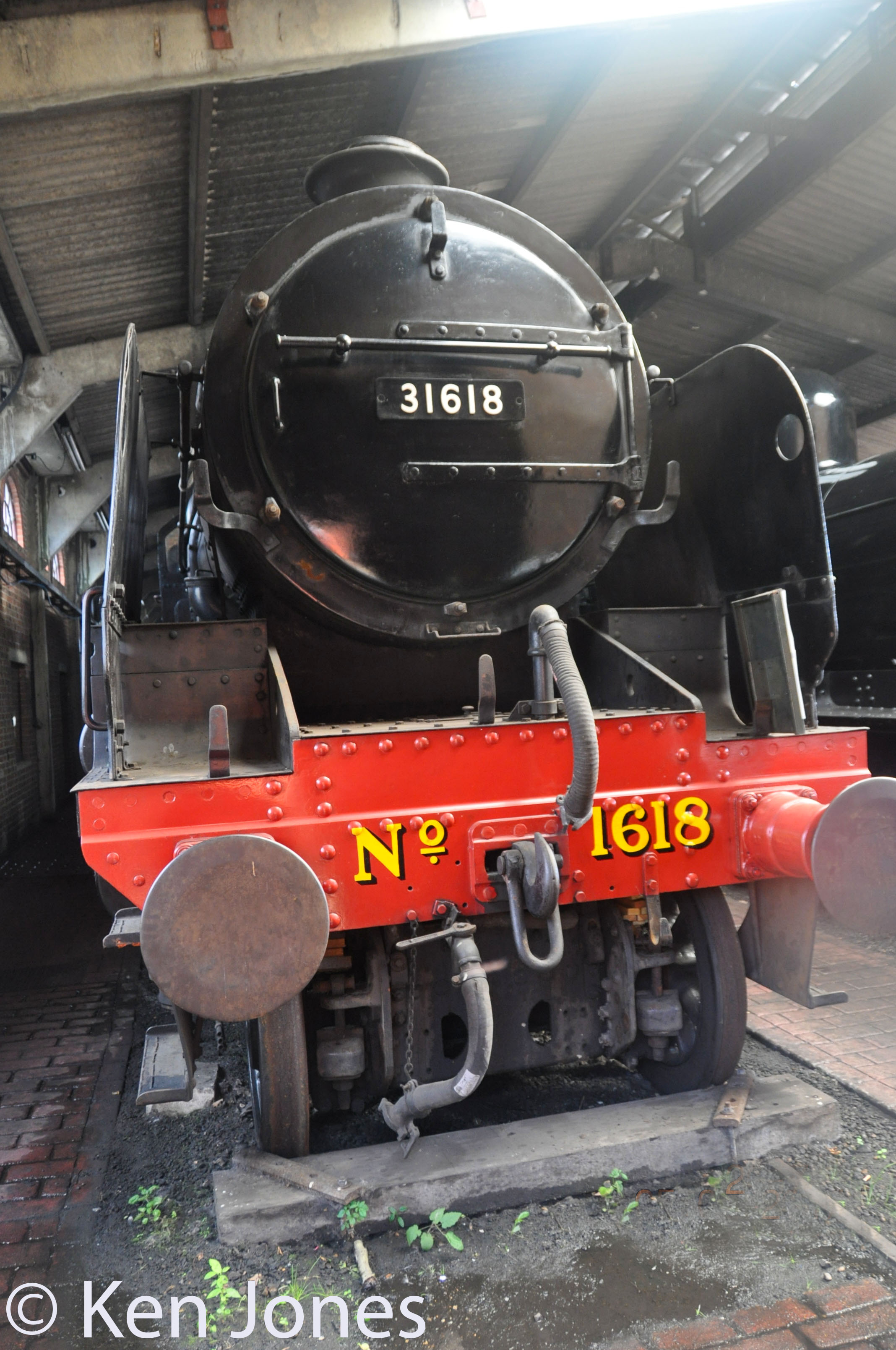 31618 (SR A618, SR 1618 & BR 31618) – Preserved British Steam Locomotives