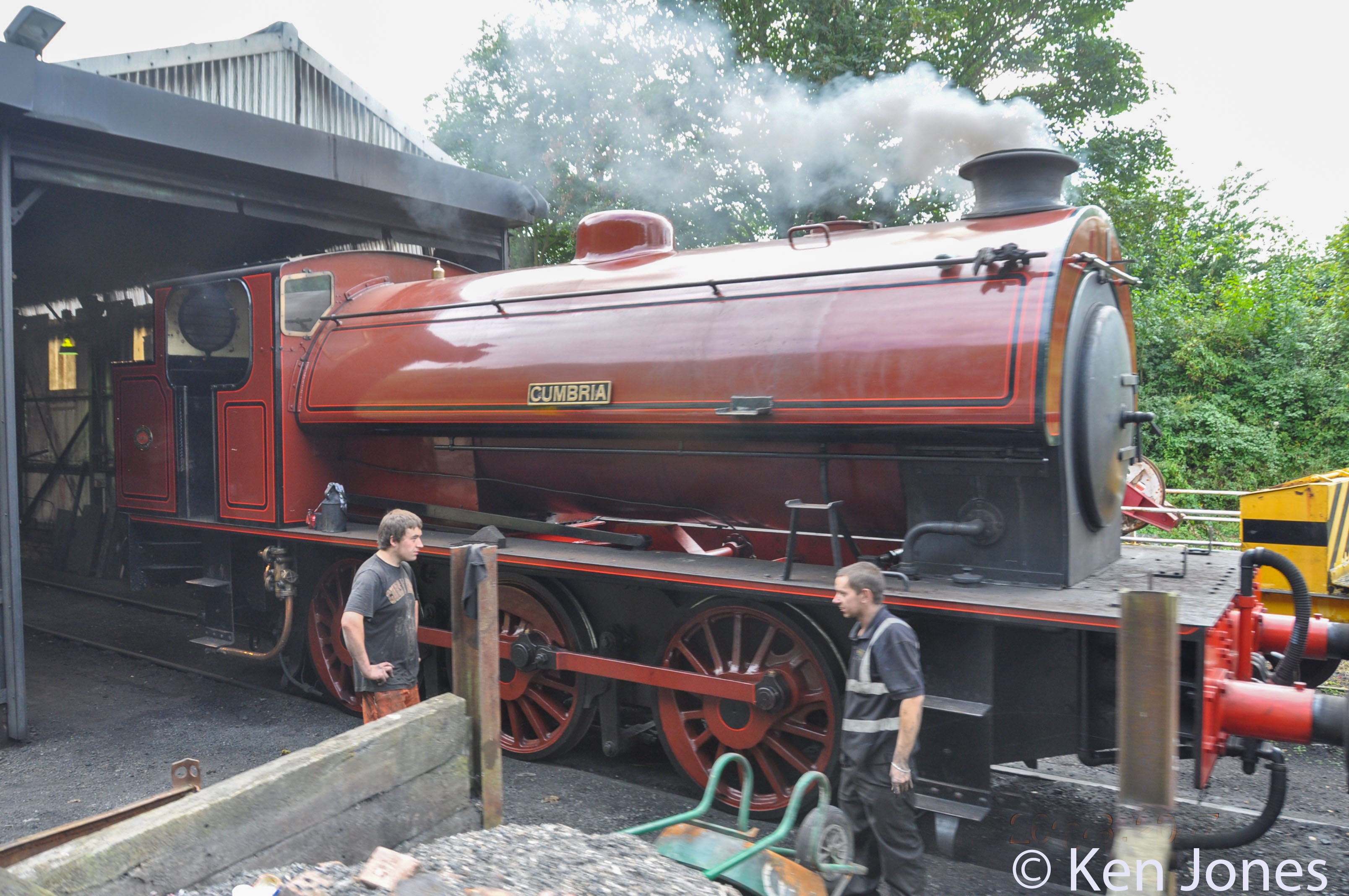 Hunslet Works No 3794 WD194 No10 Cumbria 0-6-0ST – Preserved British ...