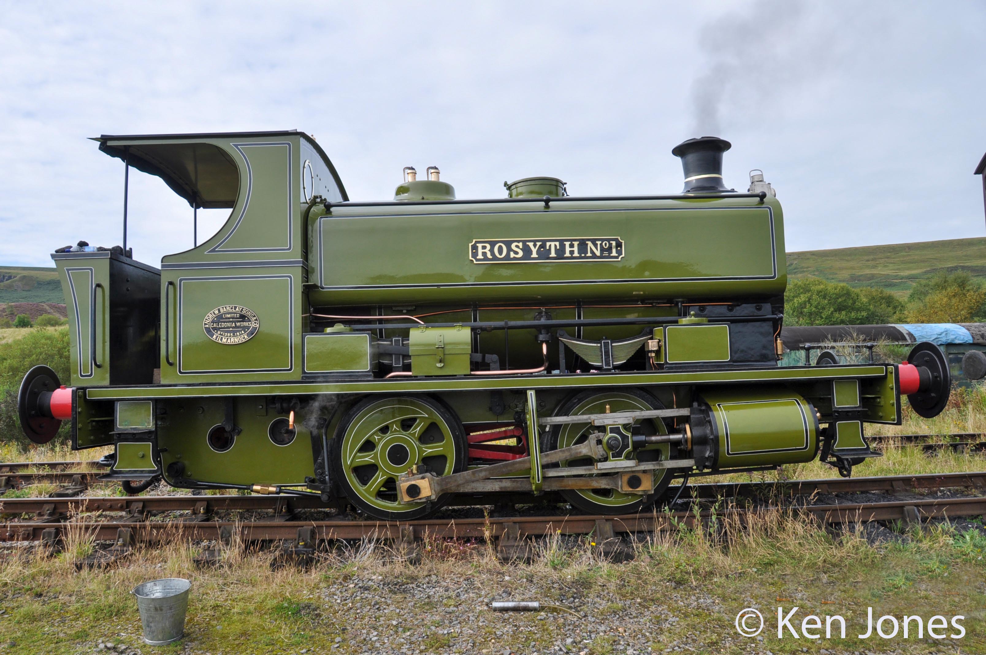 Andrew Barclay Works No 1385 Rosyth No 1 0-4-0ST – Preserved British ...