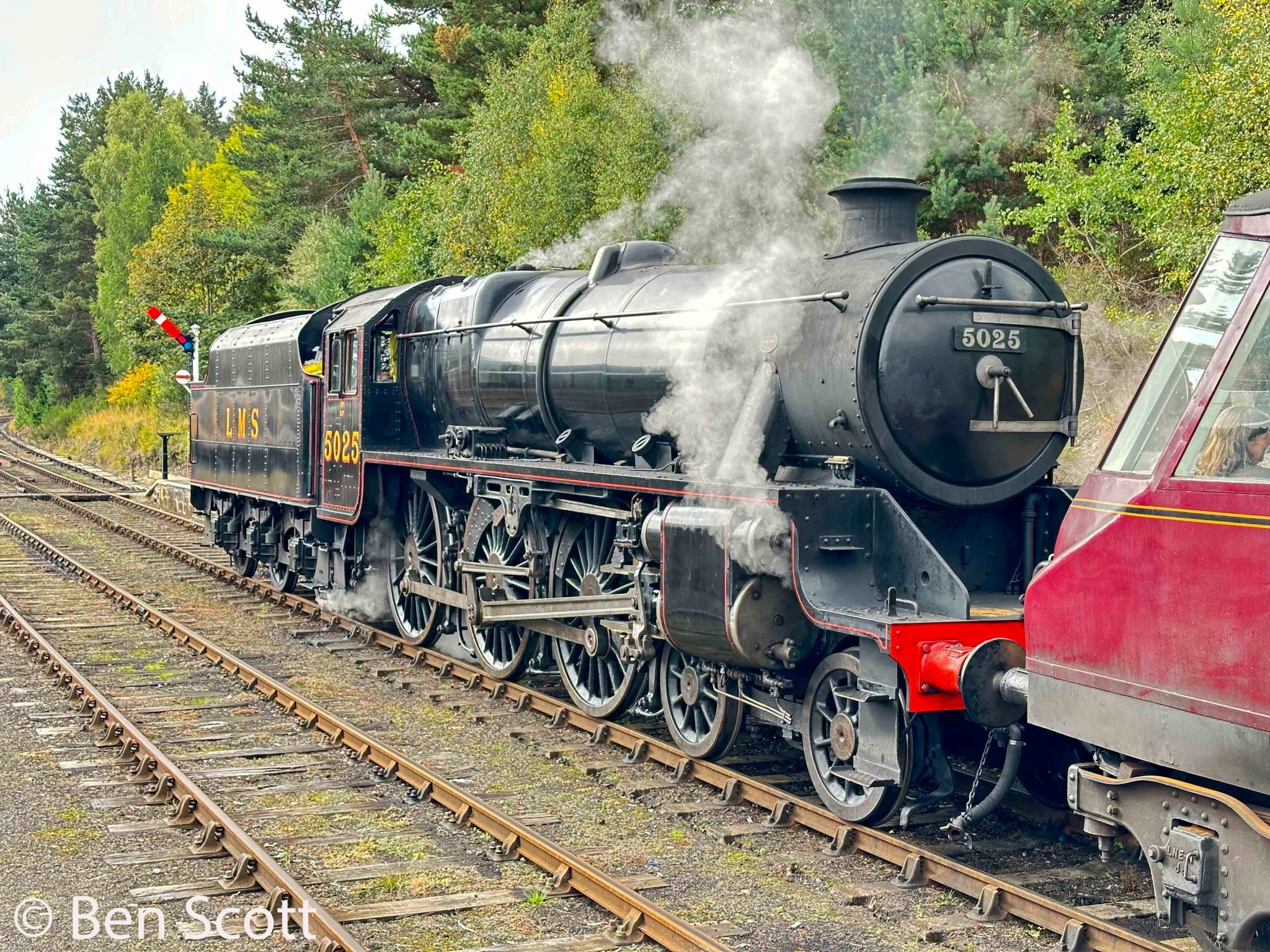 45025 (LMS 45025 & BR 45025) – Preserved British Steam Locomotives