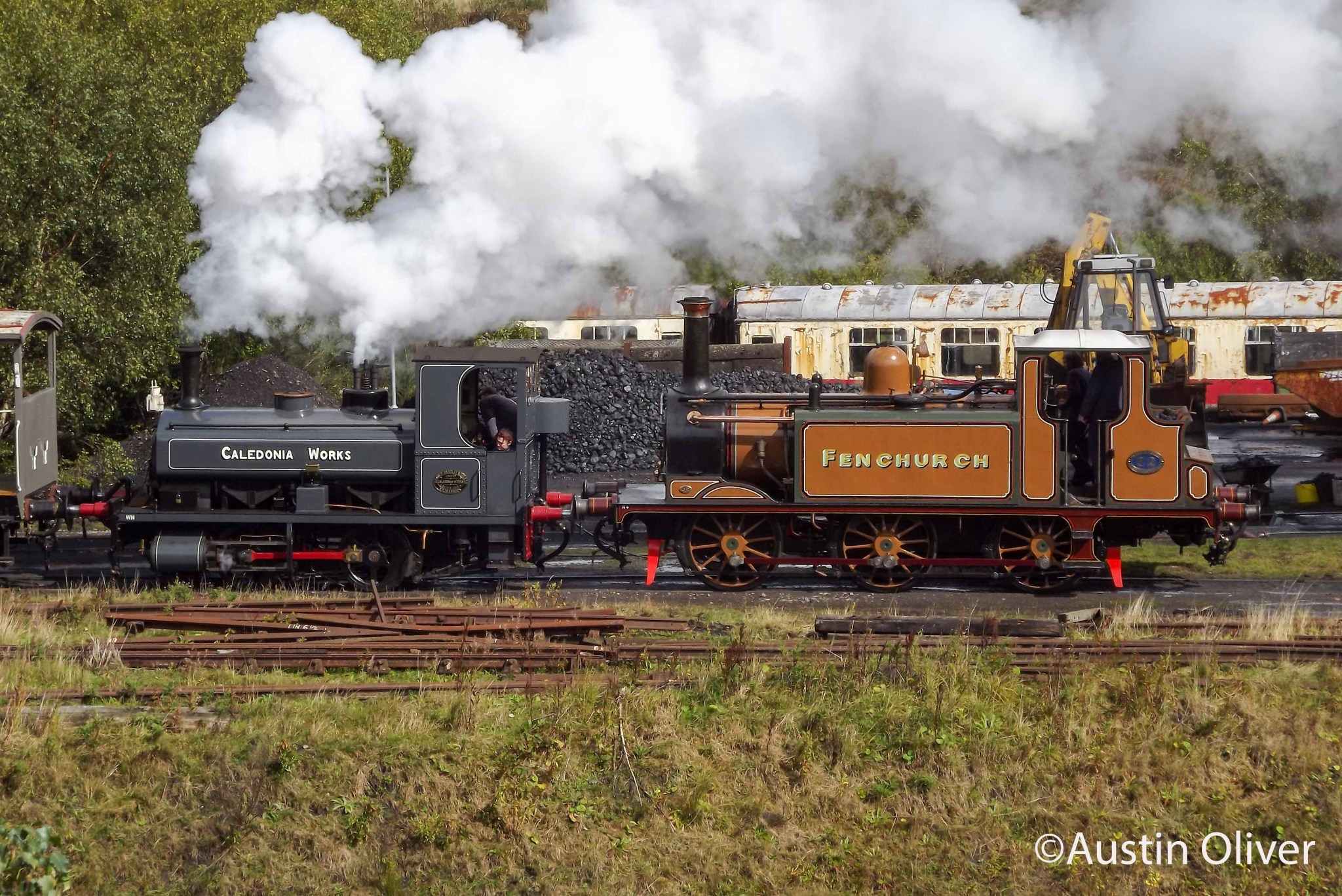 Andrew Barclays Works No 1219 Caledonian Works 0-4-0ST – Preserved ...