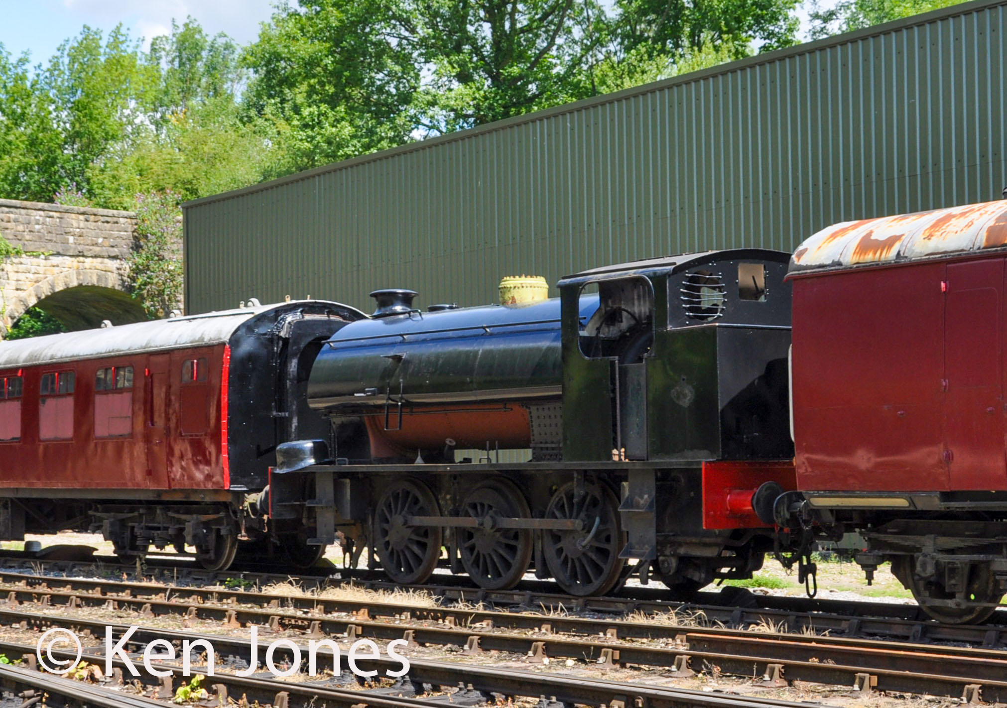 W G Bagnall Works No 2746 WD75158 68012 The Duke 0-6-0ST – Preserved ...