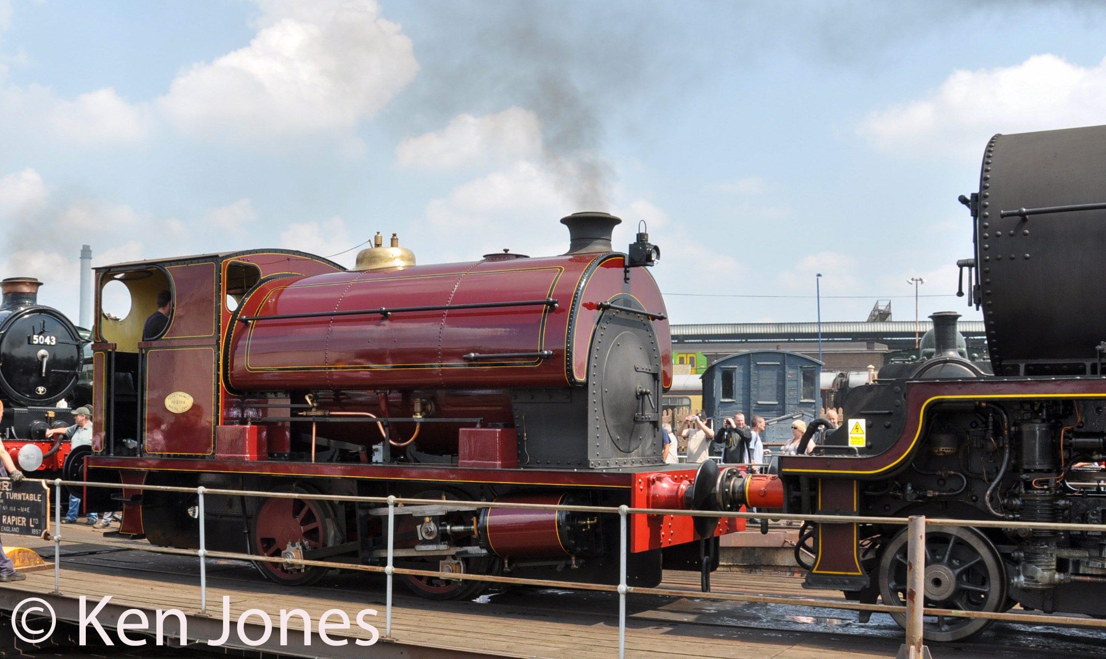 Peckett & Sons Works No 2004 GEC No 6 No 1 0-4-0ST – Preserved British ...