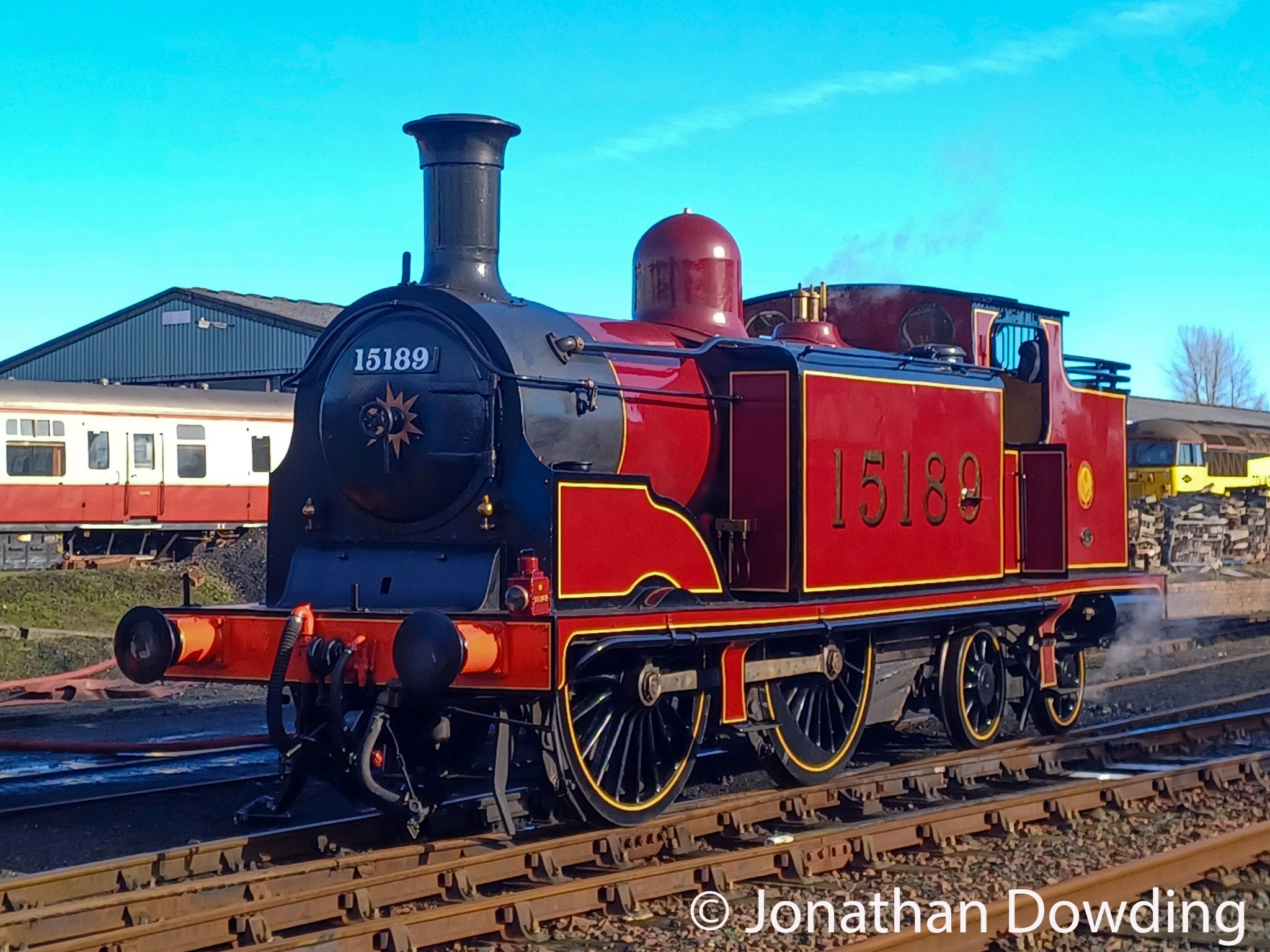 55189 (CR 419, LMS 15189 & BR 55189) – Preserved British Steam Locomotives